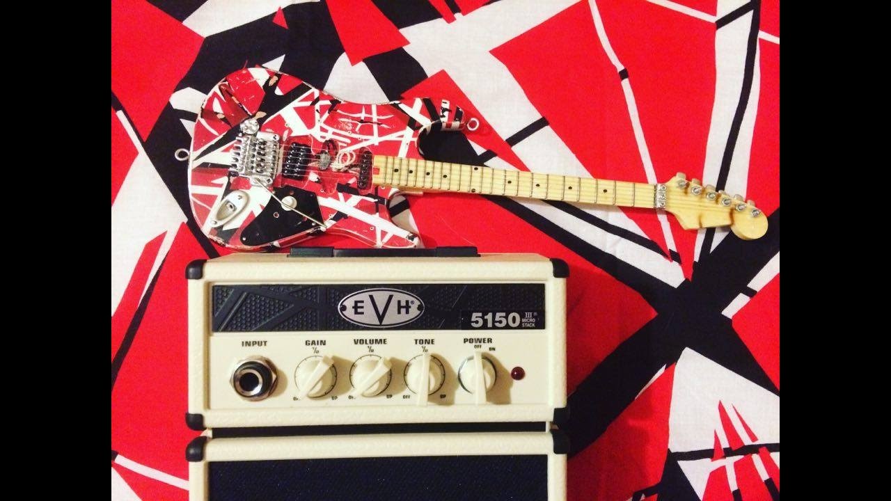 Official Edward Van Halen Mini Guitars UNBOXING LIVE 11/10/16 - YouTube