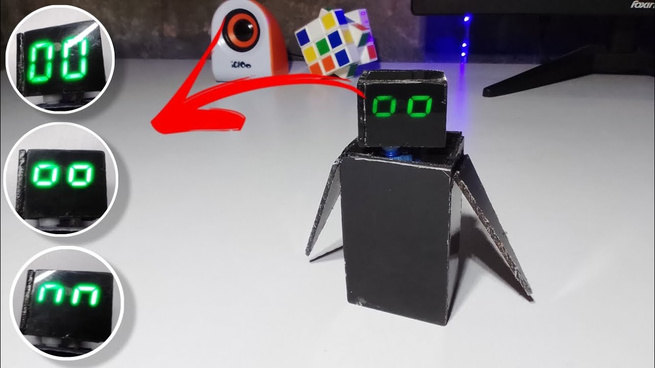 How To Make Robot||I Make Mini Desk Robot||🔥🔥🔥||Mini Robot - YouTube