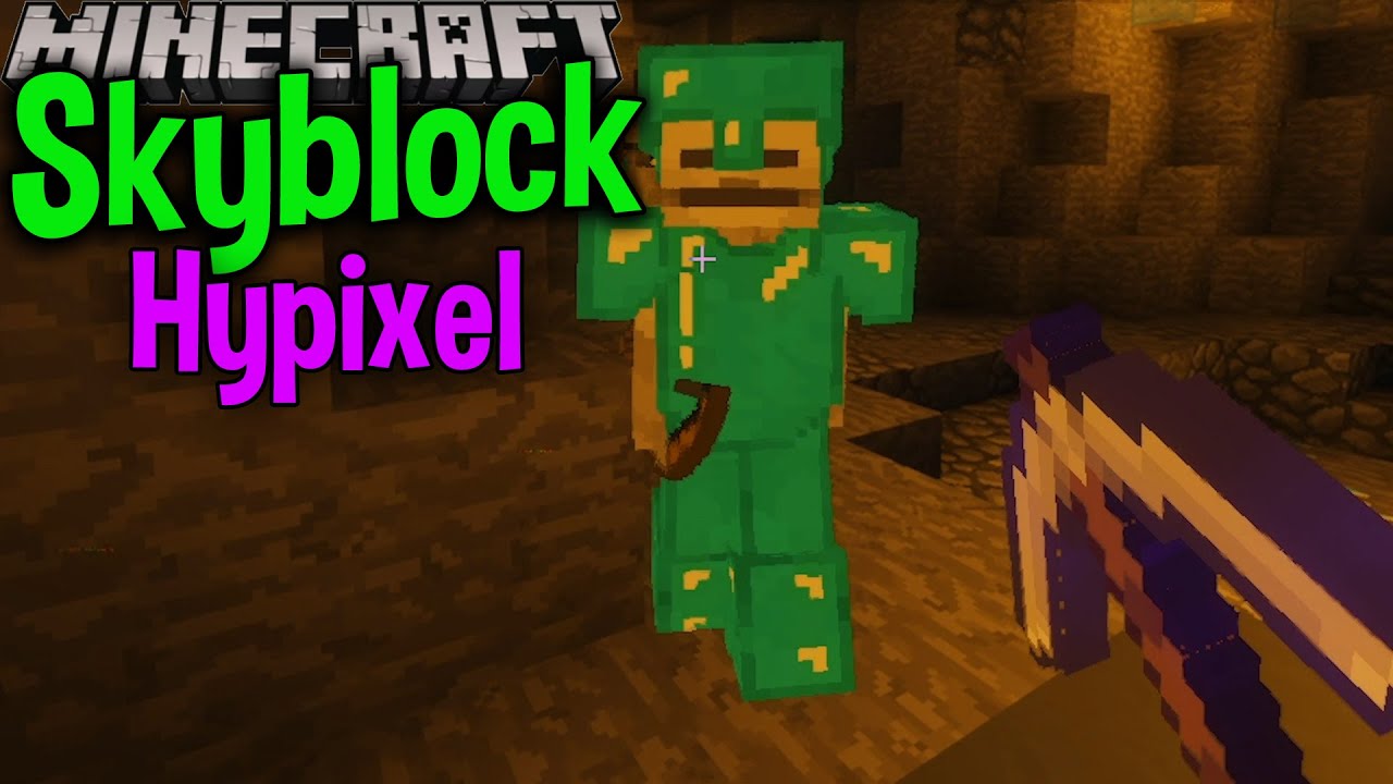 Diamond Cave! - Minecraft Skyblock Hypixel NEW 1.16.2 (No Commentary ...