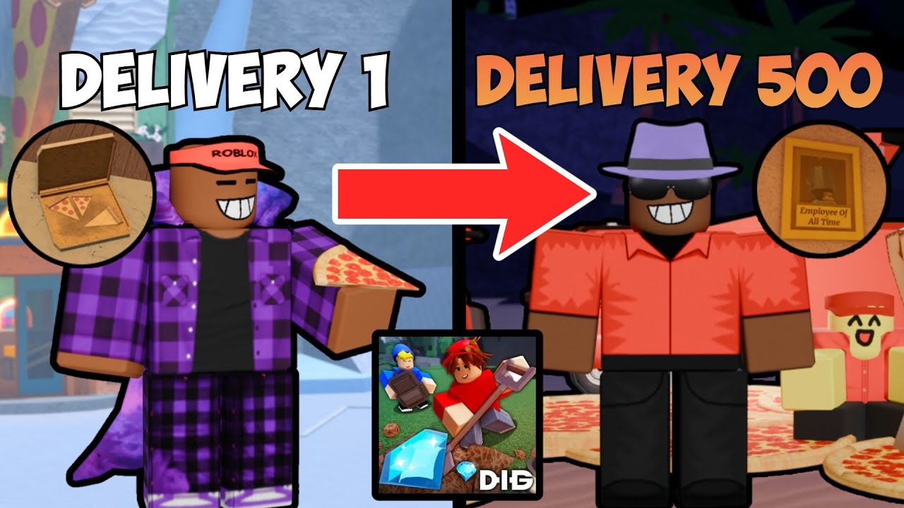 All About PIZZA DELIVERY QUESTS In DIG Roblox (Rewards, Tactics) - YouTube