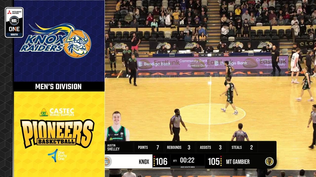 NBL1 Men | Knox Raiders vs. Mt Gambier Pioneers - Game Highlights - YouTube
