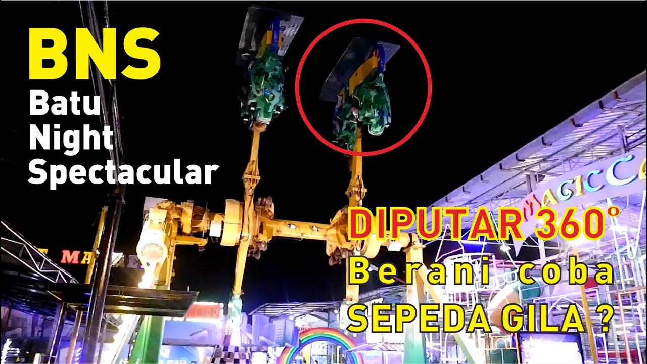 Wisata Malam BNS [Batu Night Spectaculer] di Batu Malang | Part 1 - YouTube