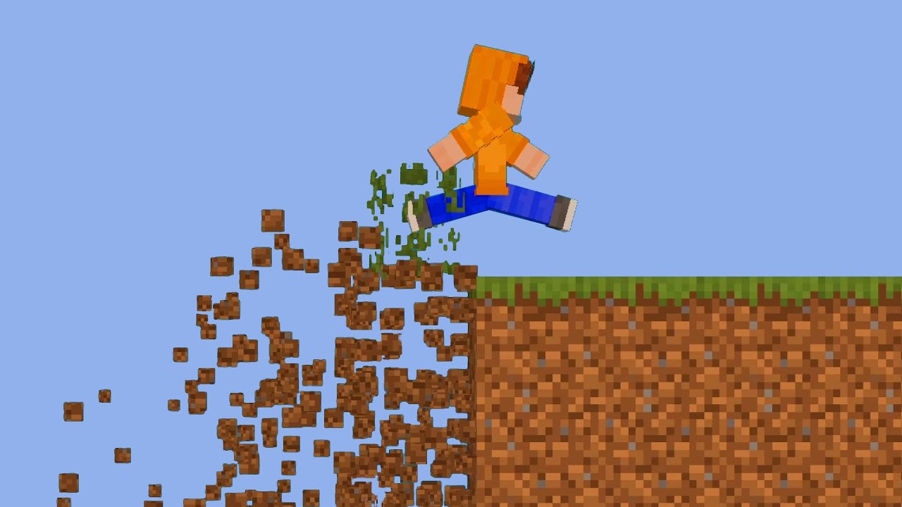 Minecraft, But Moving Destroys The World [Datapack] - YouTube