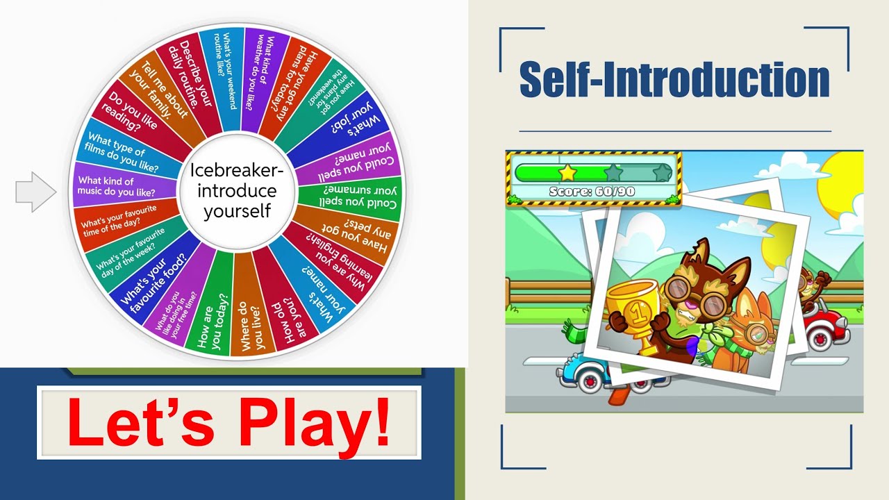 Self-Introduction Game - YouTube