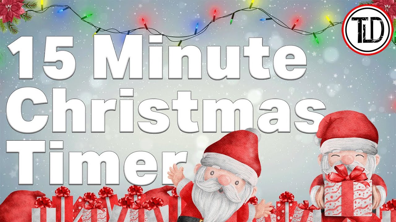 15 Minute Christmas Timer with Santa (2022) - YouTube
