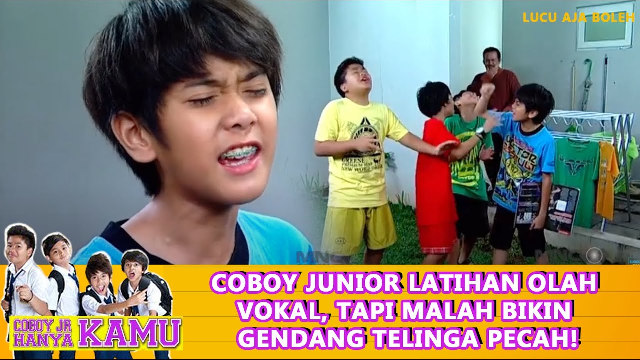 COBOY JUNIOR OLAH VOKAL! TAPI SUARANYA PADA BIKIN GENDANG SUARA PECAH ...