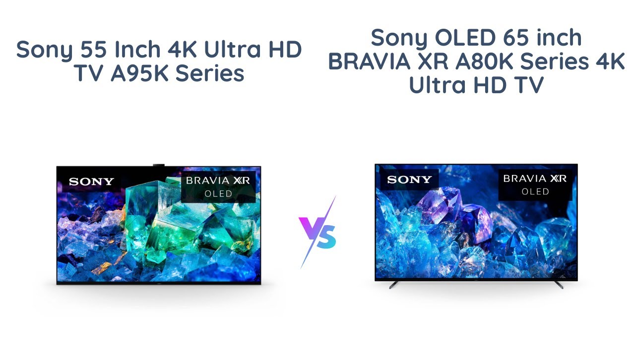Sony 55 Inch Vs 65 Inch 4K HDR TV Comparison YouTube