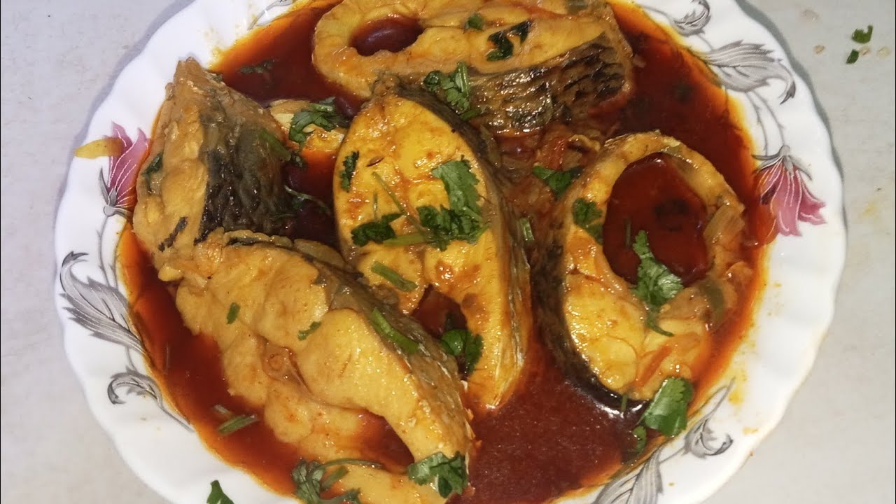 chop vegetable fish katla fish by zikra mughlai dishes - YouTube