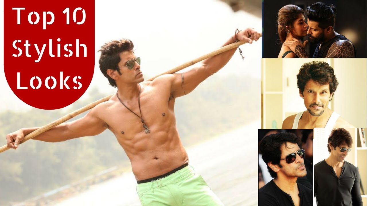 Vikram's Top Ten Stylish Looks | Exclusive video | Unseen Photos - YouTube
