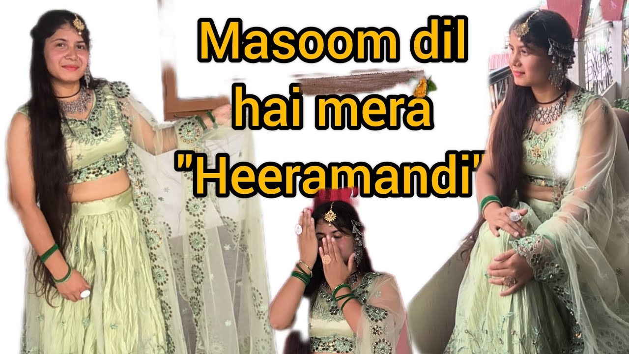 Masoom Dil Hai Mera ll Cover song ll @kumaunidancer6747 "Heeramandi ...
