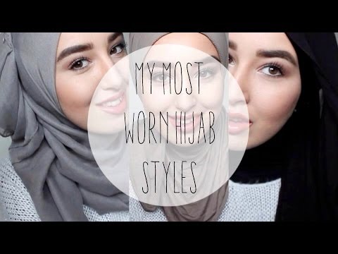 HIJAB TUTORIAL | My 3 most worn hijab styles