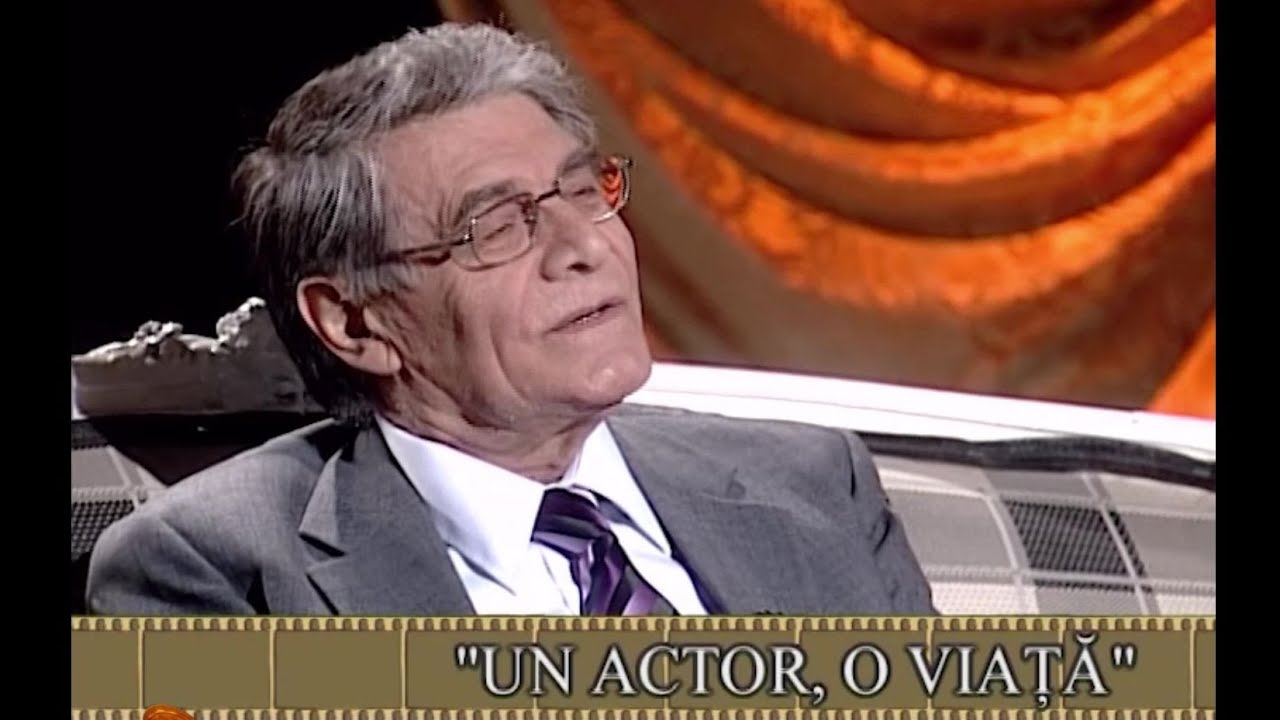 Sub masca actorului George Motoi - Interviu Din arhiva TVR @TVR3 ...