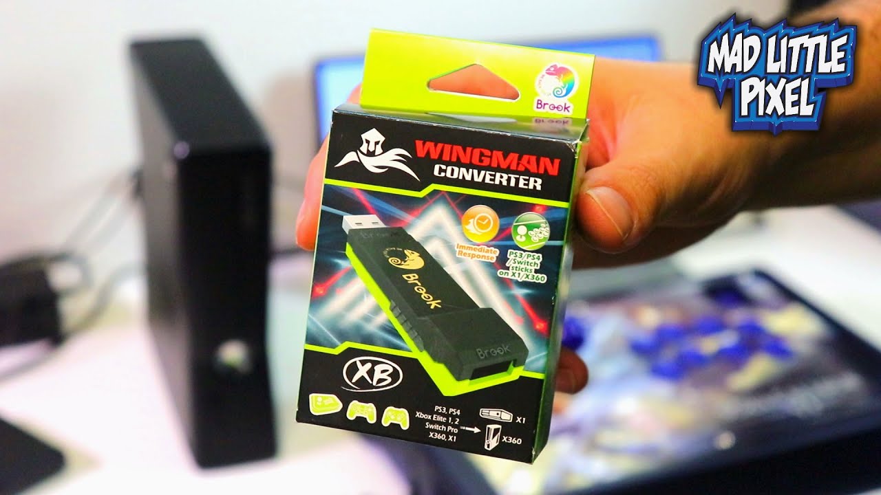 The Brook Wingman XB Converter! Use PlayStation & Switch Controllers on ...