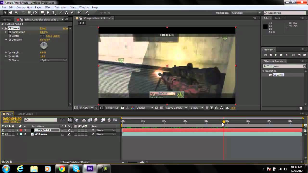 After Affects Tutorial: CC Jaws - YouTube