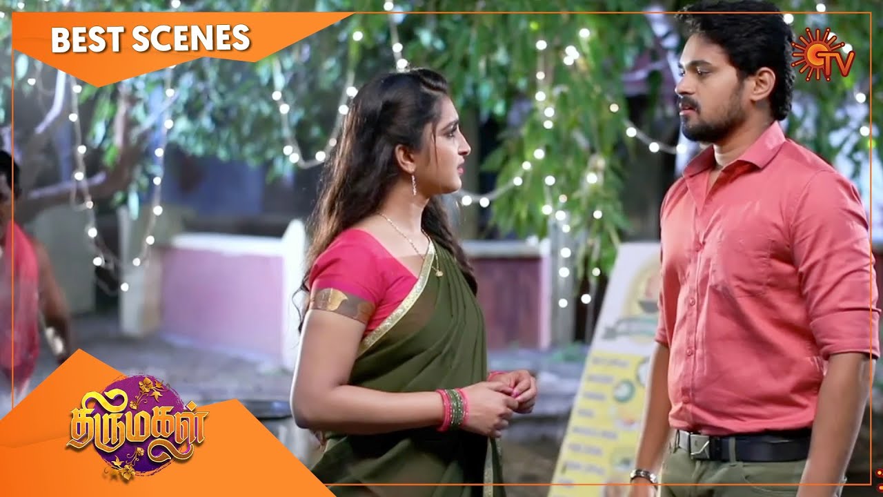 Thirumagal - Best Scenes | 23 Oct 2020 | Sun TV Serial | Tamil Serial ...