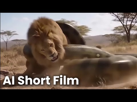 LION KING RAHO vs THE ANACONDA | AI Short Film
