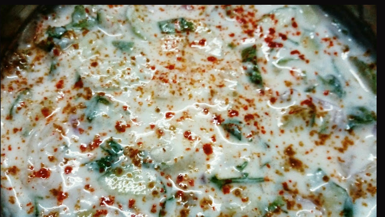 Raita recipe,Raita for biryani,pulav &meal,Cucumber raita recipe in ...