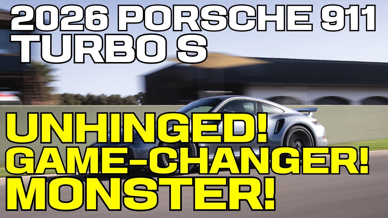 DRIVEN! The 2026 Porsche 911 Turbo S is a "SKULL-BANGING" Monster ...