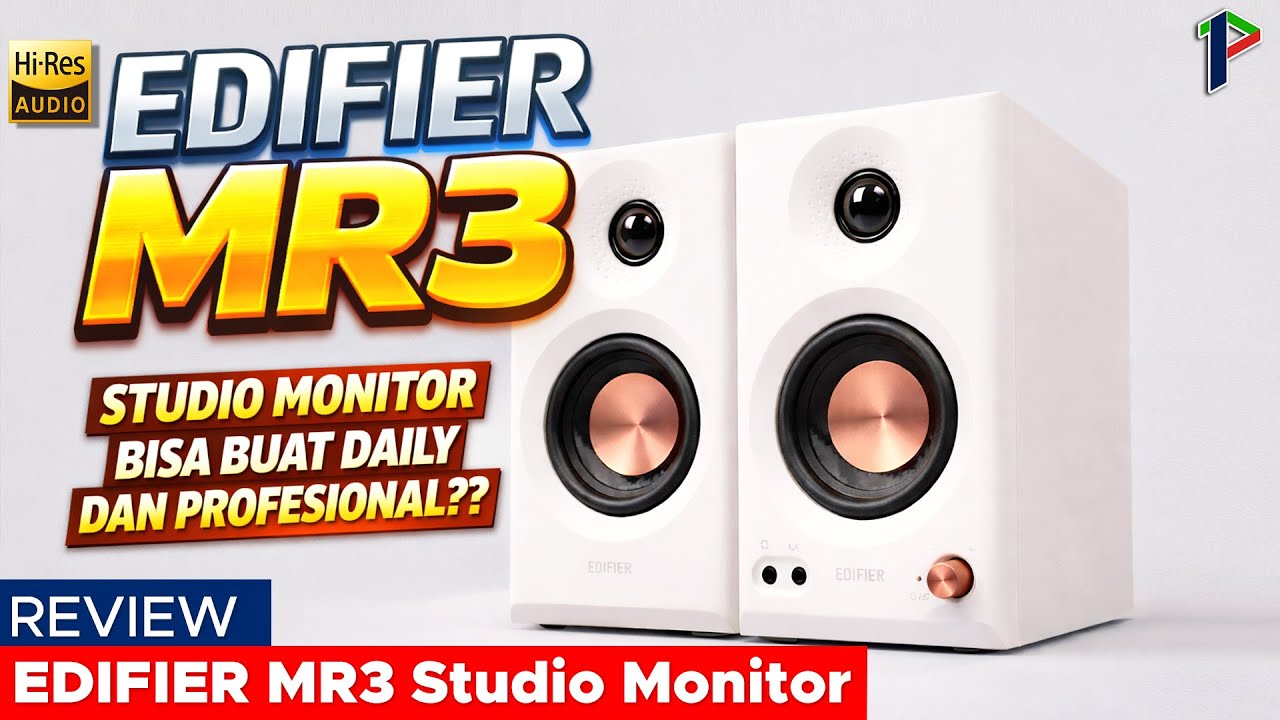 Edifier MR3 - Studio Monitor Pro under 2jt? | Review Indonesia - YouTube