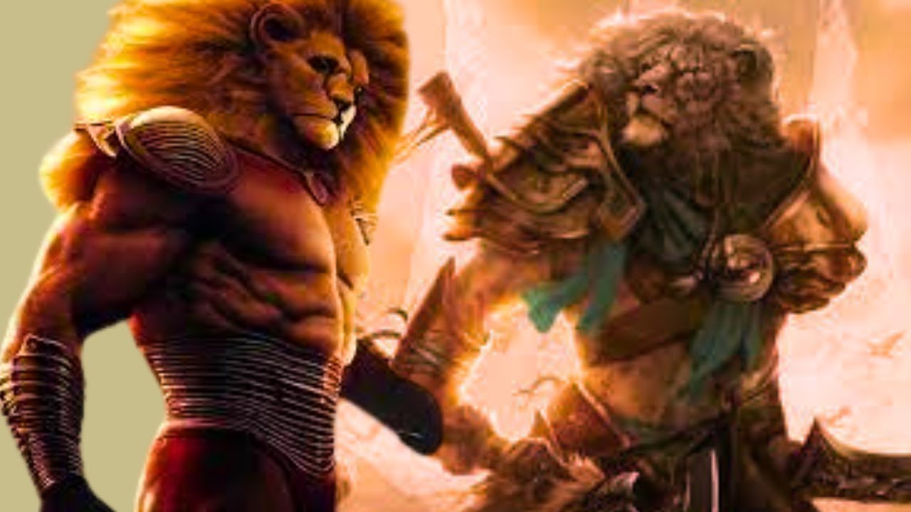 Untold Story Of The Two Rival Lion Men Hidden In The Bible - YouTube