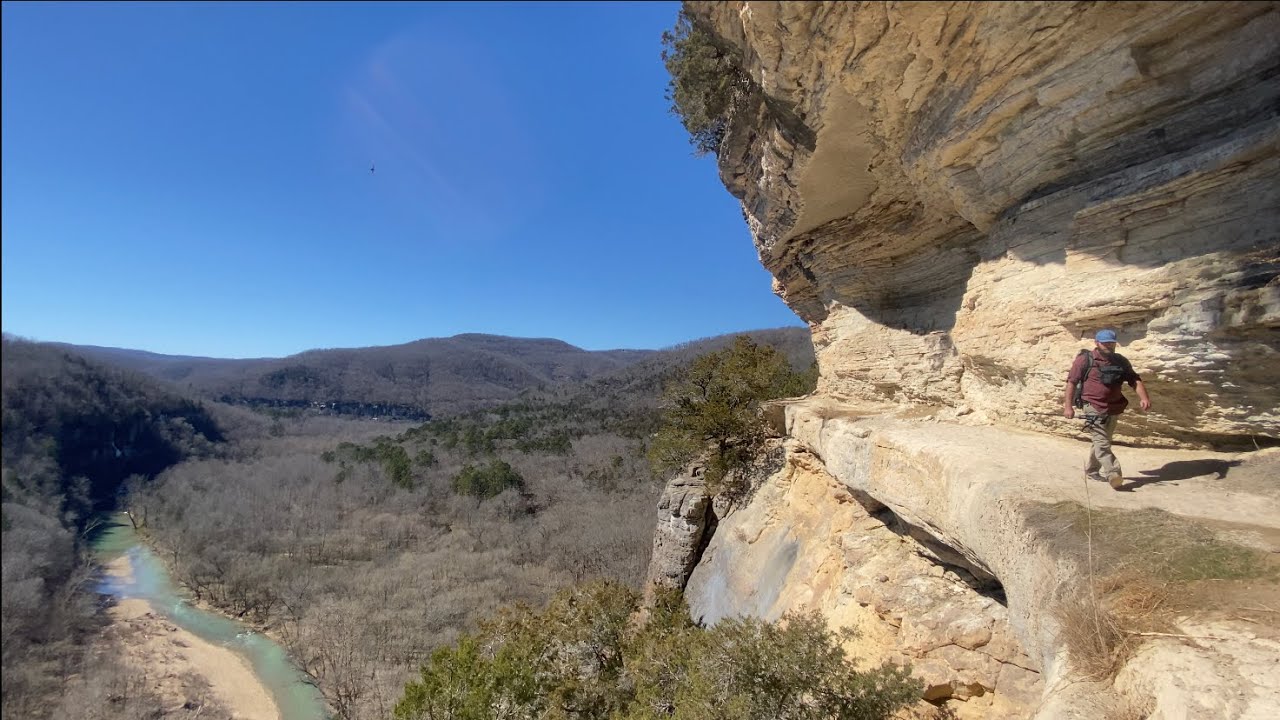 Backpacking Ponca Wilderness | Sneeds Creek, Goat Trail, Jim Bluff ...