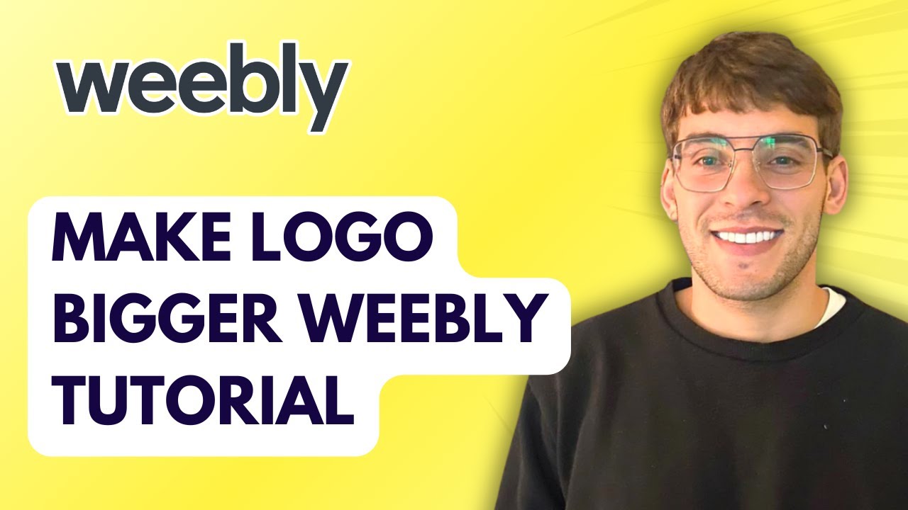 How to Make Logo Bigger Weebly Tutorial [2026 Full Guide] - YouTube