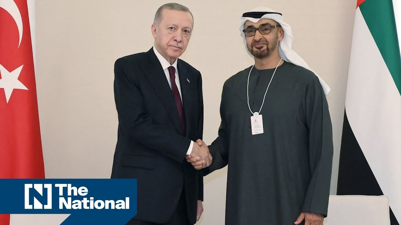 Sheikh Mohammed meets Turkey's Erdogan on sidelines of summit - YouTube