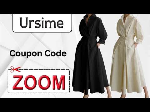 Hot Weather, Cool Looks ☀️ | Summer Midi Fashion Haul from Ursime Store +Coupon Code (ZOOM) ✅