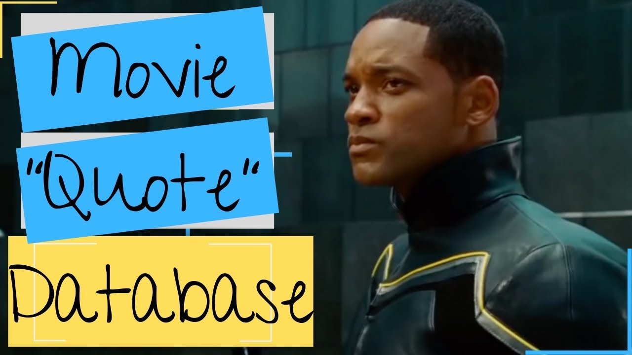 "Good Job" | Hancock | Will Smith | Movie Quote Line Database - YouTube