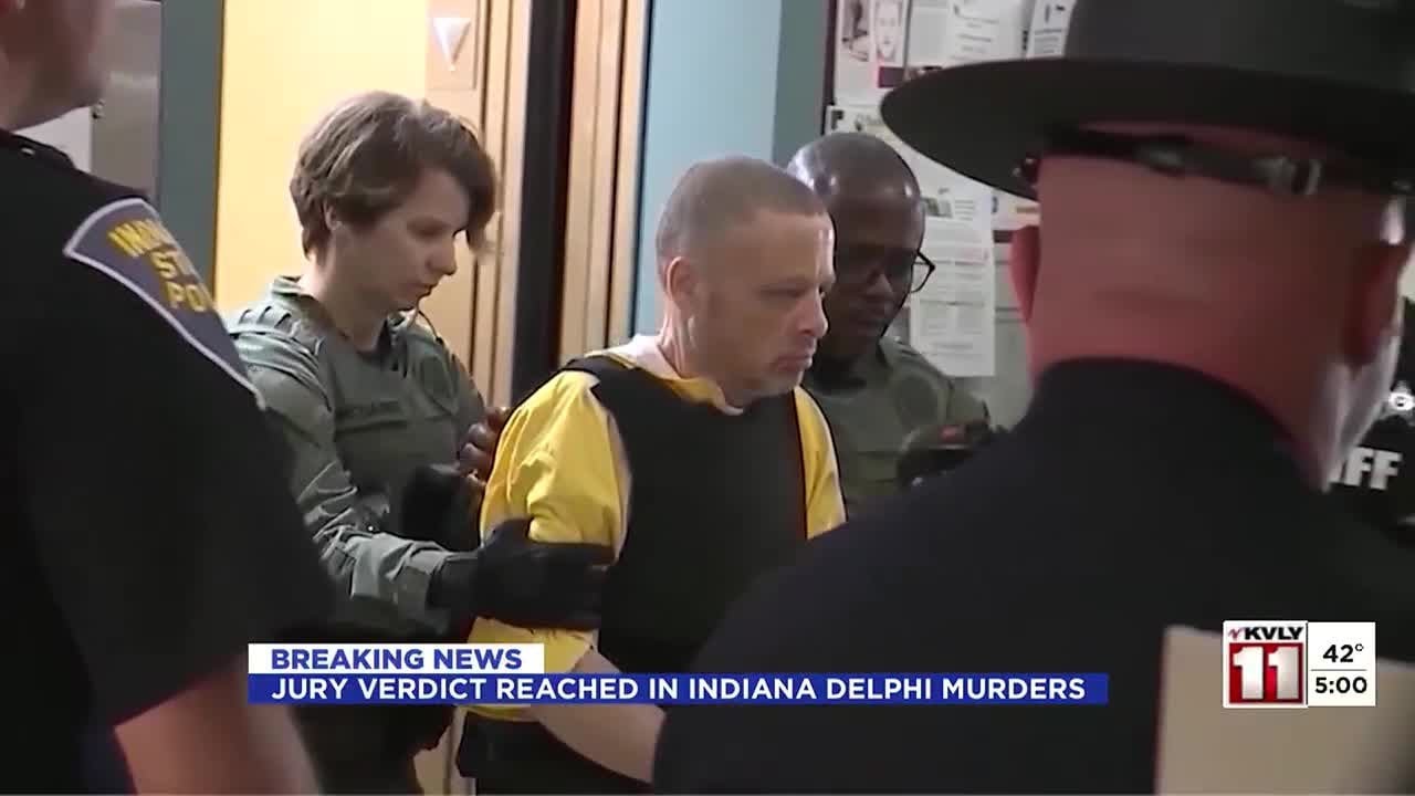 Jury verdict reached in Indiana Delphi murders - YouTube