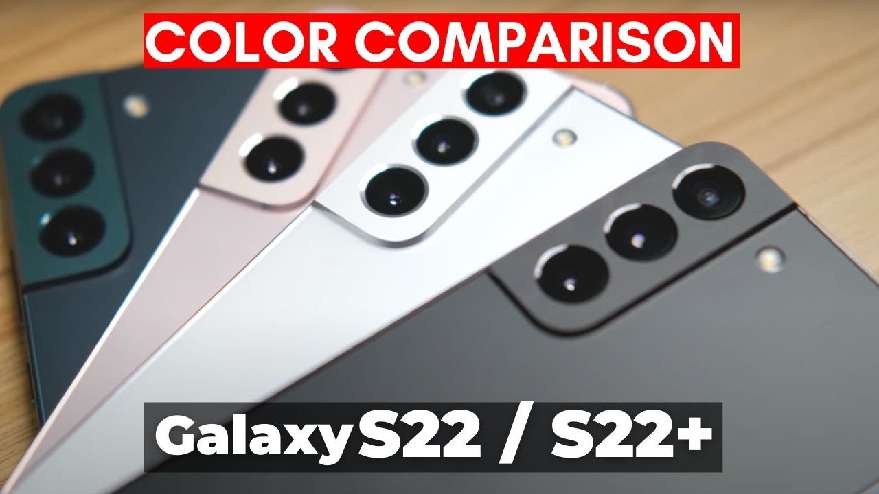 Samsung Galaxy S22 | S22+ Color Comparison! 🔥🔥 - YouTube