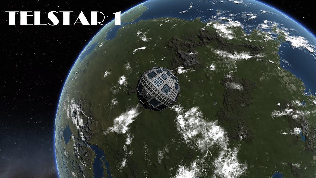 Telstar 1 in KSP! - YouTube