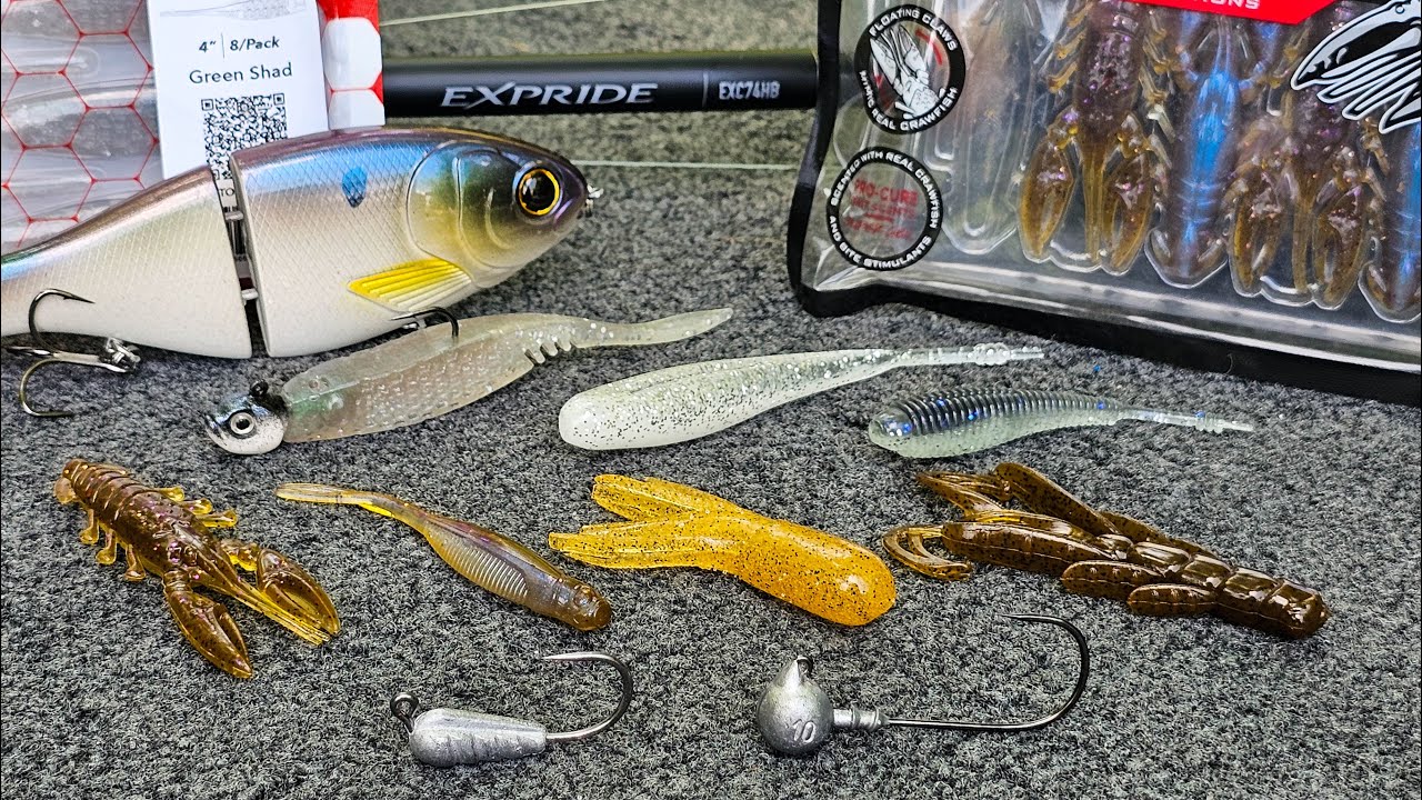 Bass Fishing Gear Review! New Rods, BFS Baits, Bait Designs, and ...