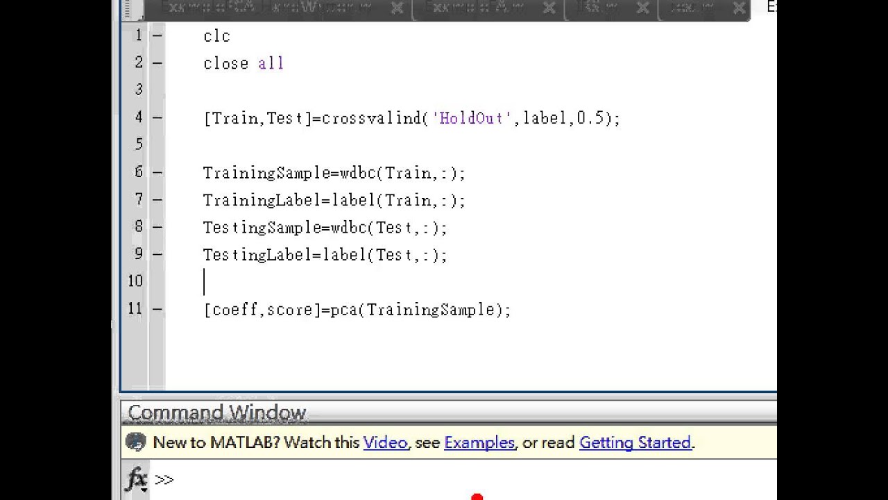 8 Feature Extraction Using PCA 2 - YouTube