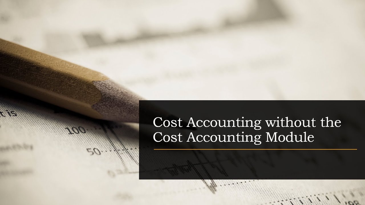 Cost Accounting in D365 without using the cost accounting module - YouTube