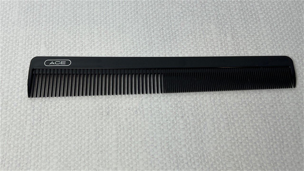 ACE All Purpose Hair Comb - Premium 7 inch Comb - YouTube
