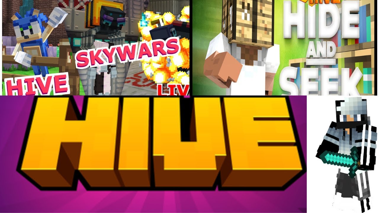 Minecraft The hive (skywars Hide and seek) - YouTube