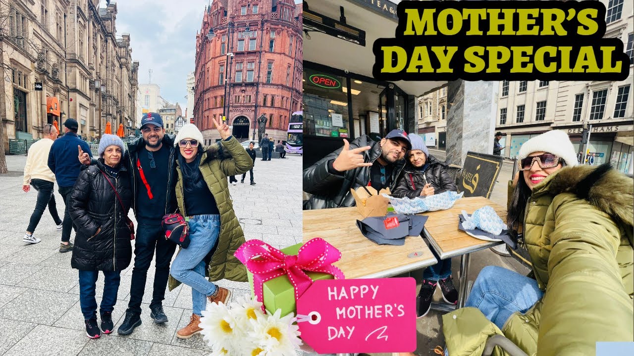 Mother's Day Special Vlog/ Surprise Day plan for Mom in London ...