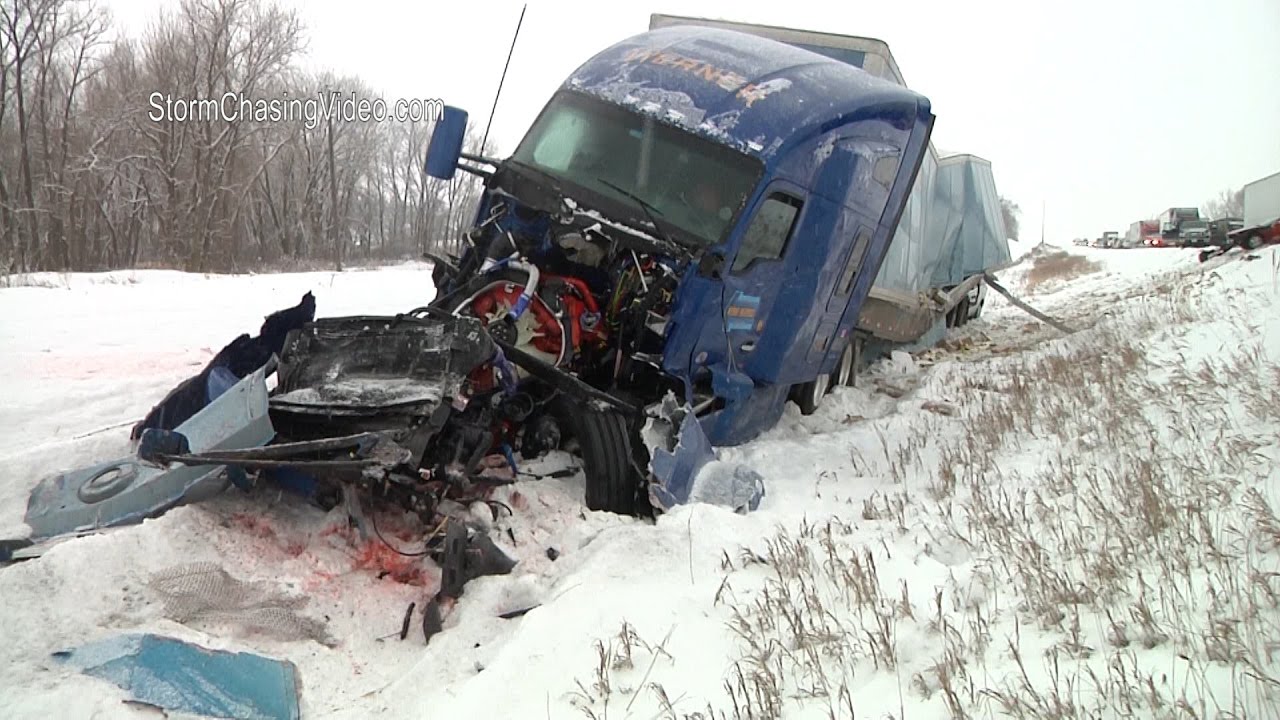 LIVE Minnesota Blizzard and Freezing Rain - 11/18/2016 - YouTube