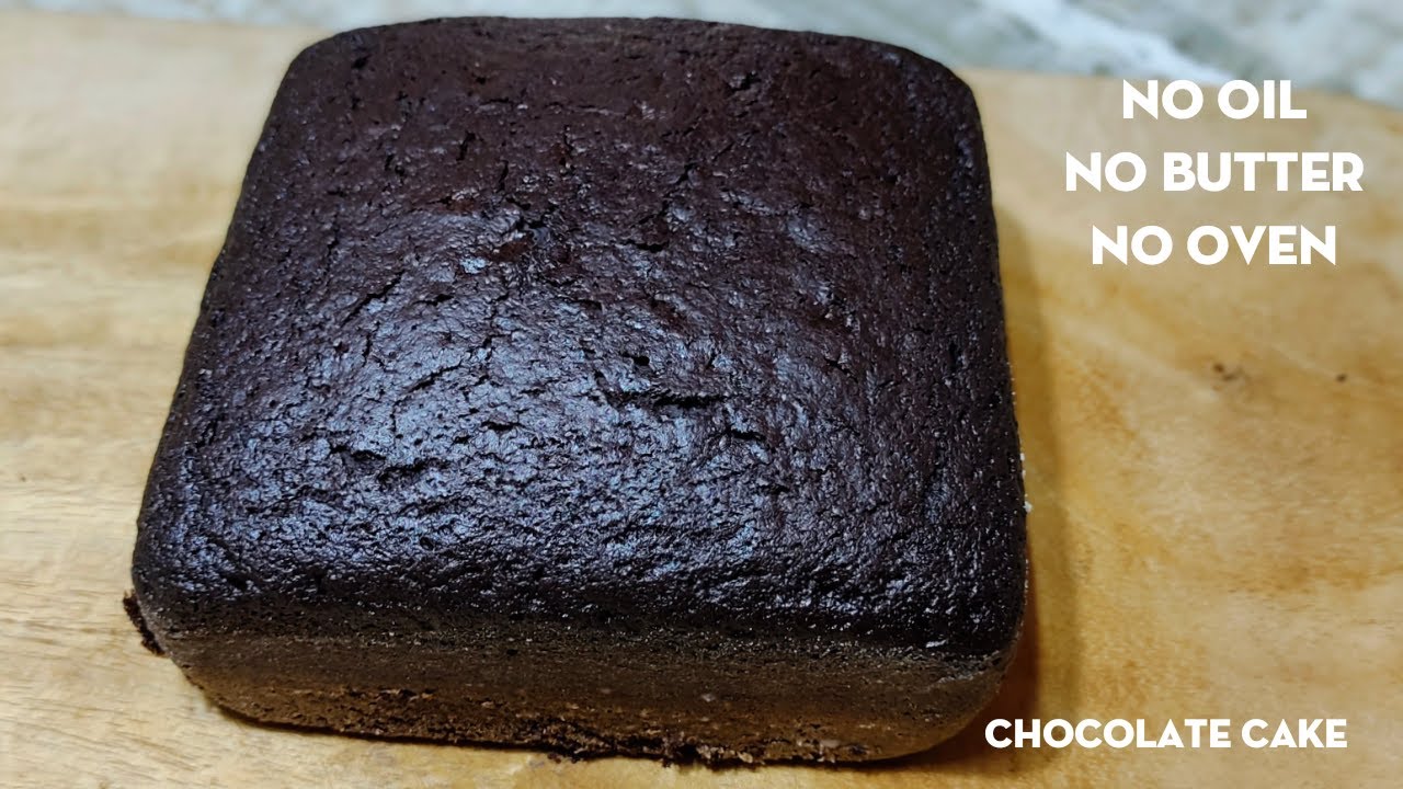 OIL FREE TEA TIME CHOCOLATE CAKE RECIPE | NO BUTTER/OIL, NO EGG, NO ...