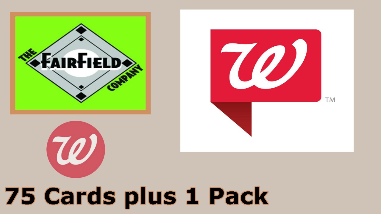 Walgreens The FairField Company 75 Football Cards Plus 1 Pack HIT walgreens-the-fairfield-company-75-football-cards-plus-1-pack-hit