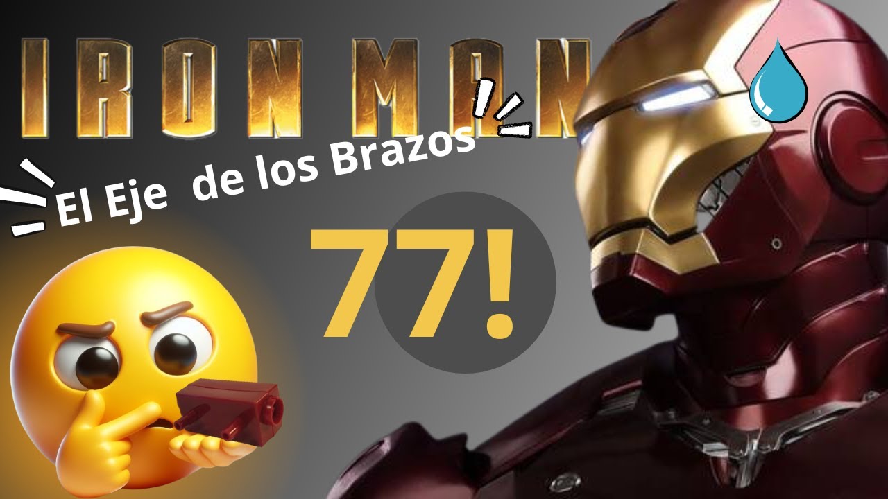 😪😅😢Una pieza muy sencilla!!!😅😢😁│Armado del fascículo 77 Iron man, Mark ...
