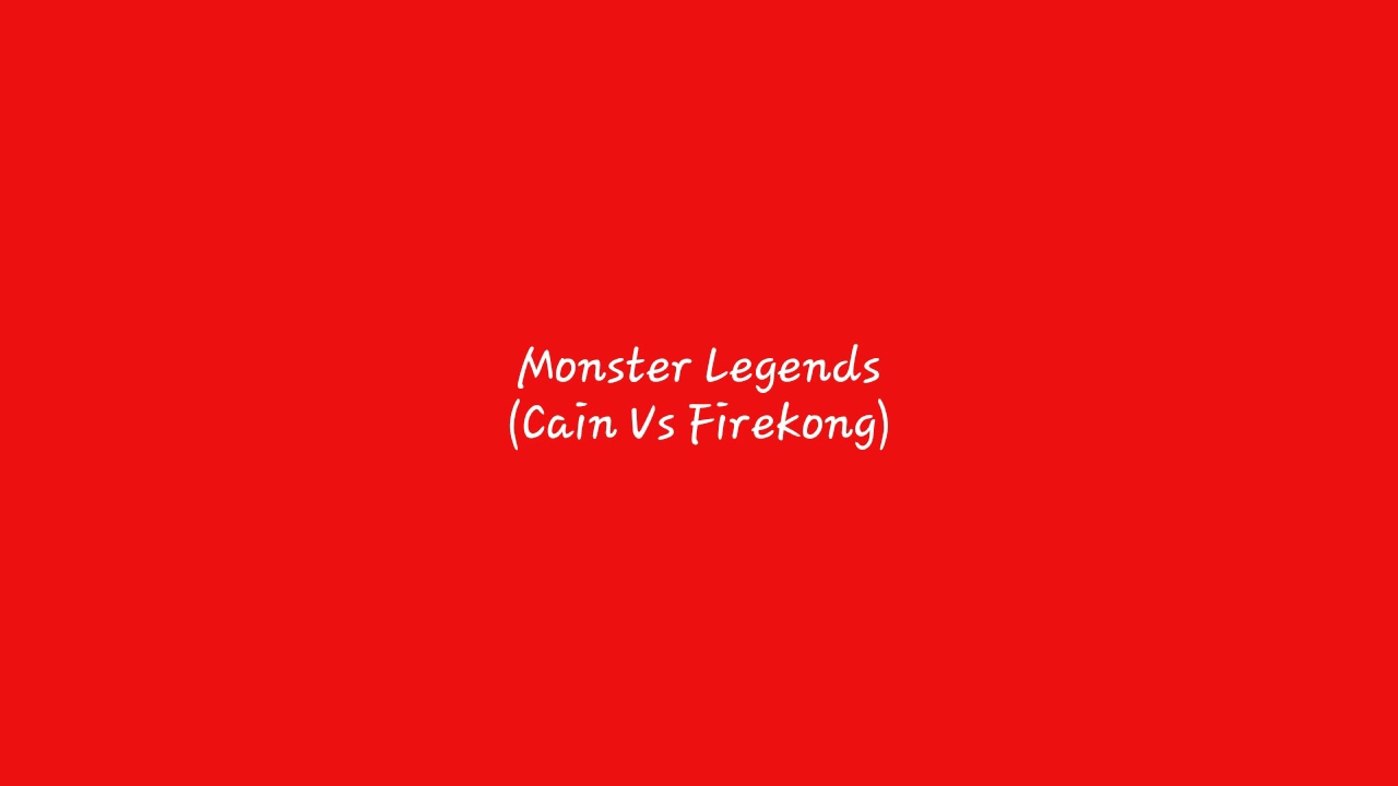 Monster Legends (Cain vs FireKong) - YouTube
