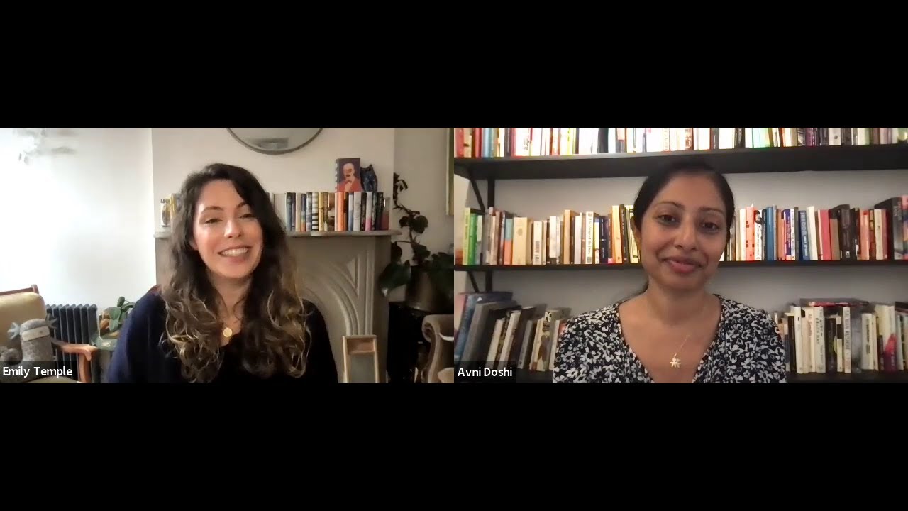Avni Doshi on Burnt Sugar with Emily Temple - YouTube