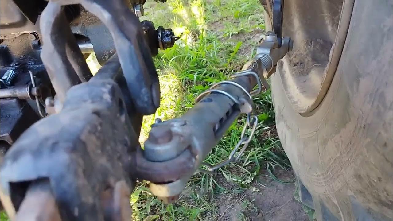 Телескопические растяжки навески МТЗ. - YouTube