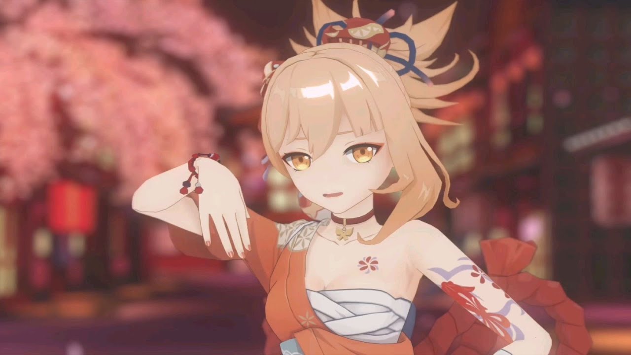 【Genshin Impact MMD】Yoimiya-トキヲ・ファンカ - YouTube