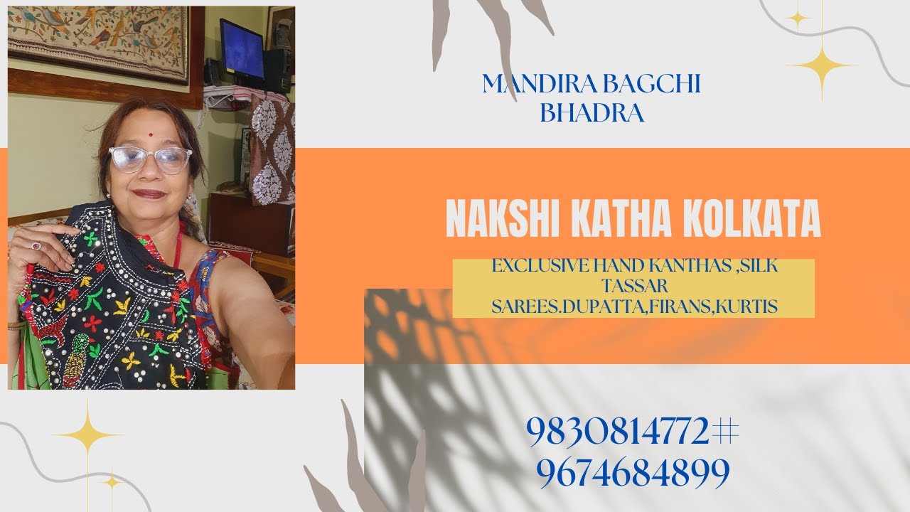 nakshikatha kolkata yt M 67cotton batik malmal saree#hand paint ...