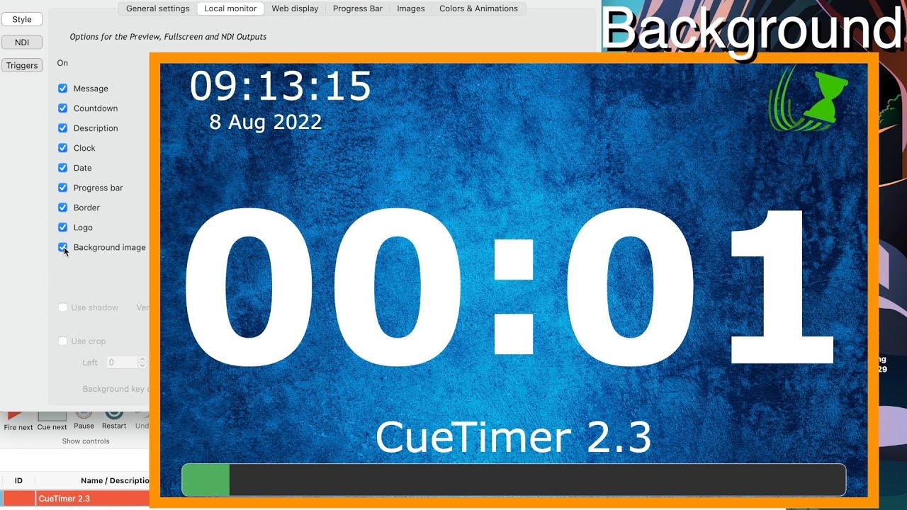 CueTimer 2.3 New features! - YouTube
