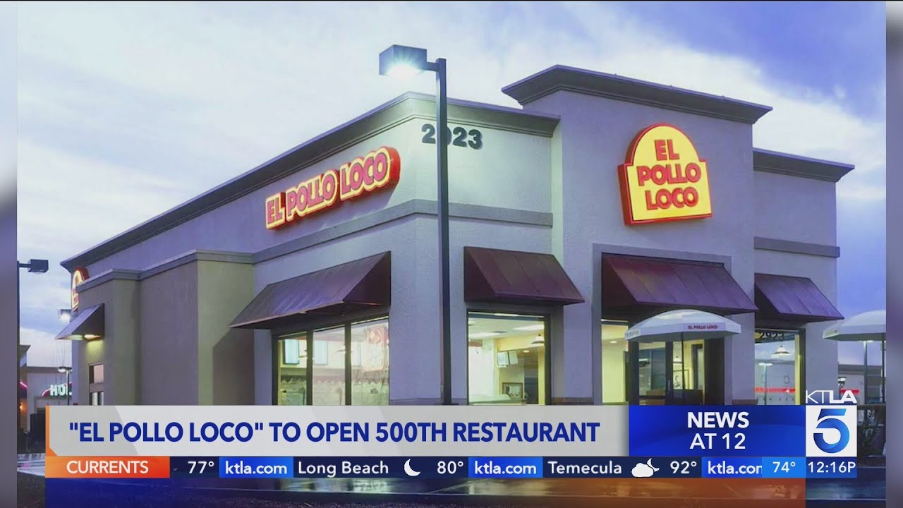 Orange County-based El Pollo Loco to open 500th restaurant - YouTube