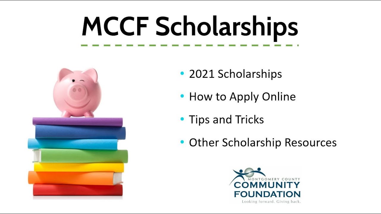 2021 MCCF Scholarships - YouTube